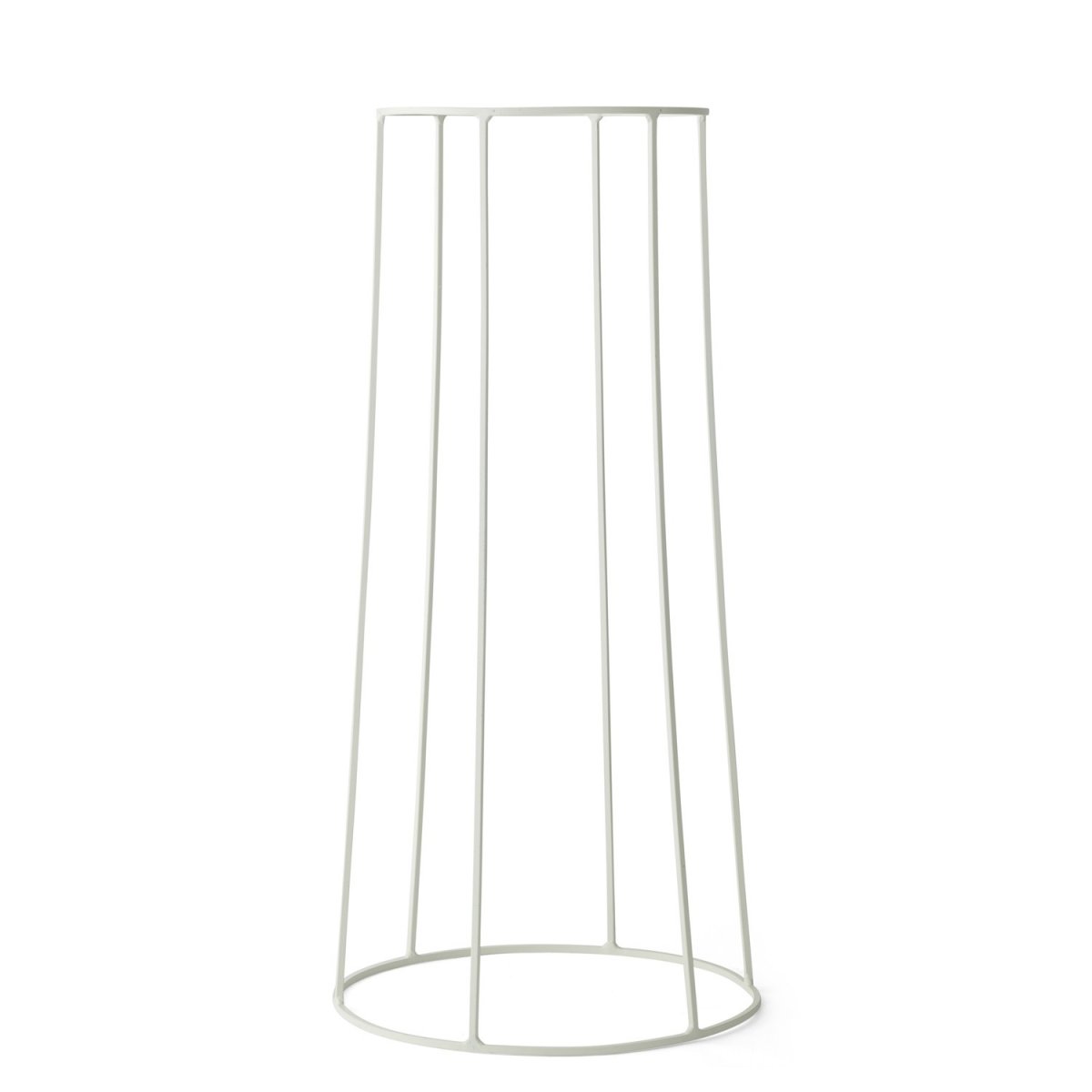 Menu Potteholder Wire base LARGE - White - Lysestager - NiceBuy.dk