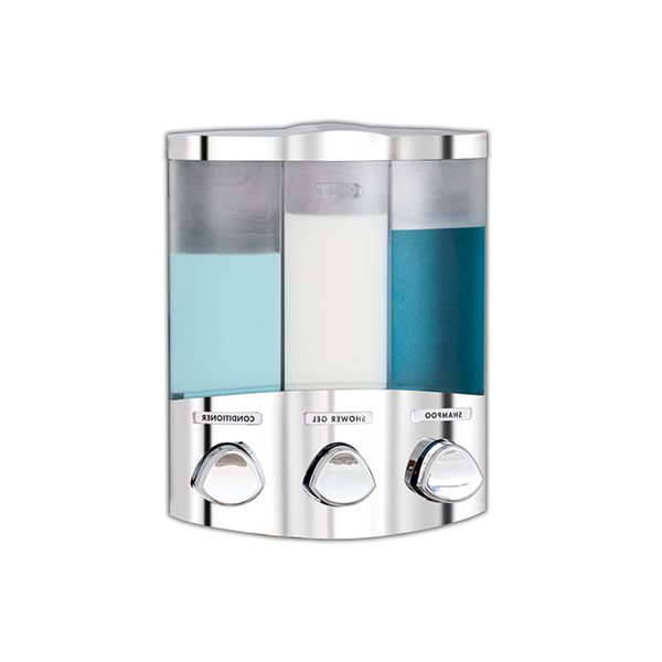 HeFe TRIO dispenser III - krom - SÆBEDISPENSERE - NiceBuy.dk